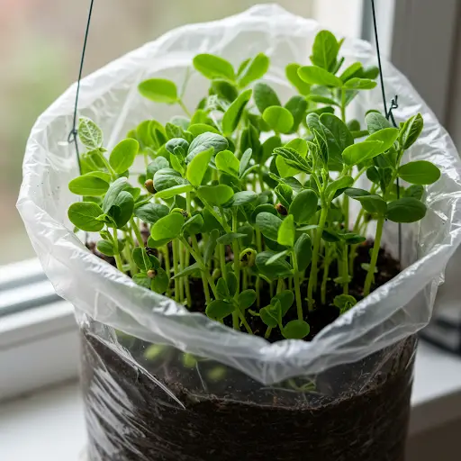 A New Gardening Method: How to Grow Green Beans in Plastic Bags for a ...