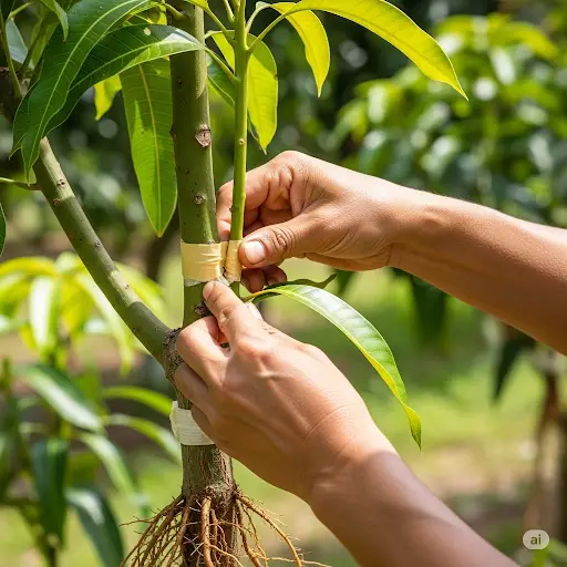 A Unique Method of Grafting Mango Trees at Home - Home Garden Tips