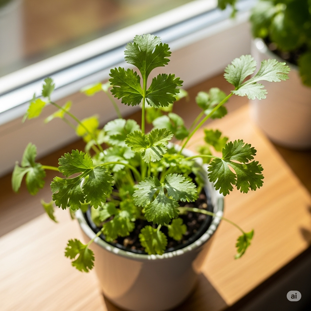 How to Grow Coriander from Seeds Indoors - Home Garden Tips