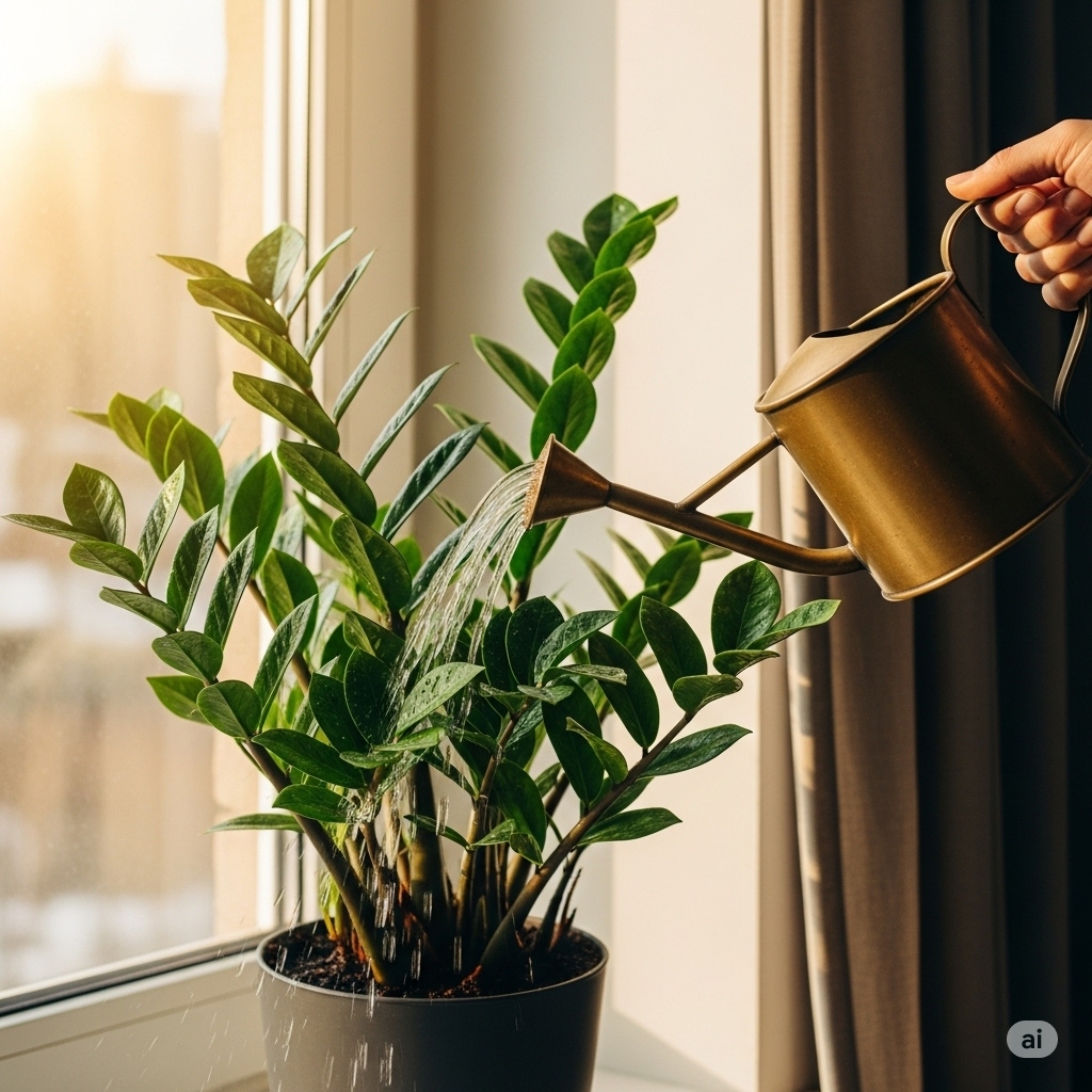 Watering the ZZ Plant: The Minimalist’s Guide to Moisture - Home Garden Tips