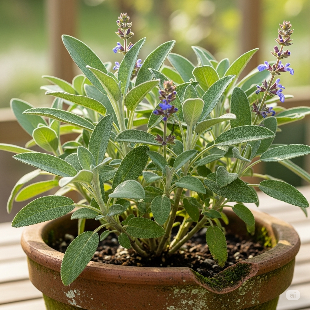 The Best Containers for Growing Aromatic Sage - Home Garden Tips