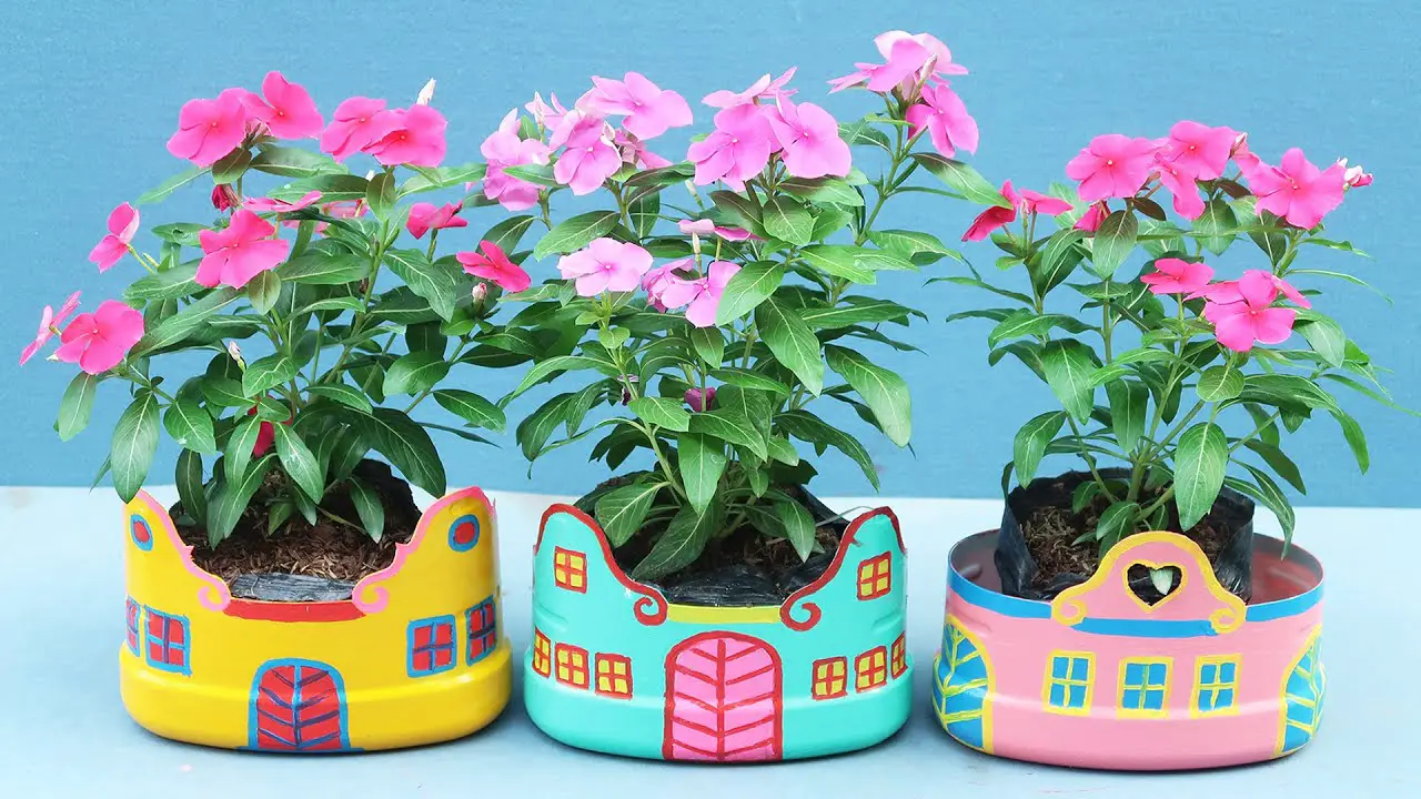 Upcycle Plastic Bottles into Stunning House-Shaped Flower Pots - Home ...