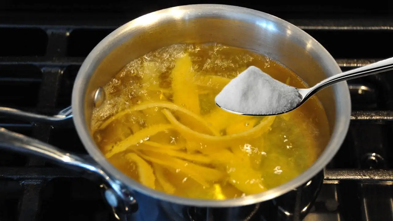 Lemon peels, boil them with a pinch of salt - the reason is surprising ...