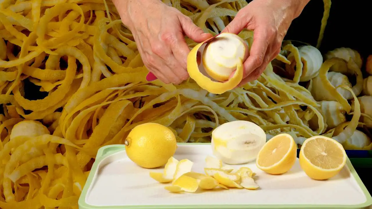 Lemon peels, throwing them away is a serious mistake: if you use them ...