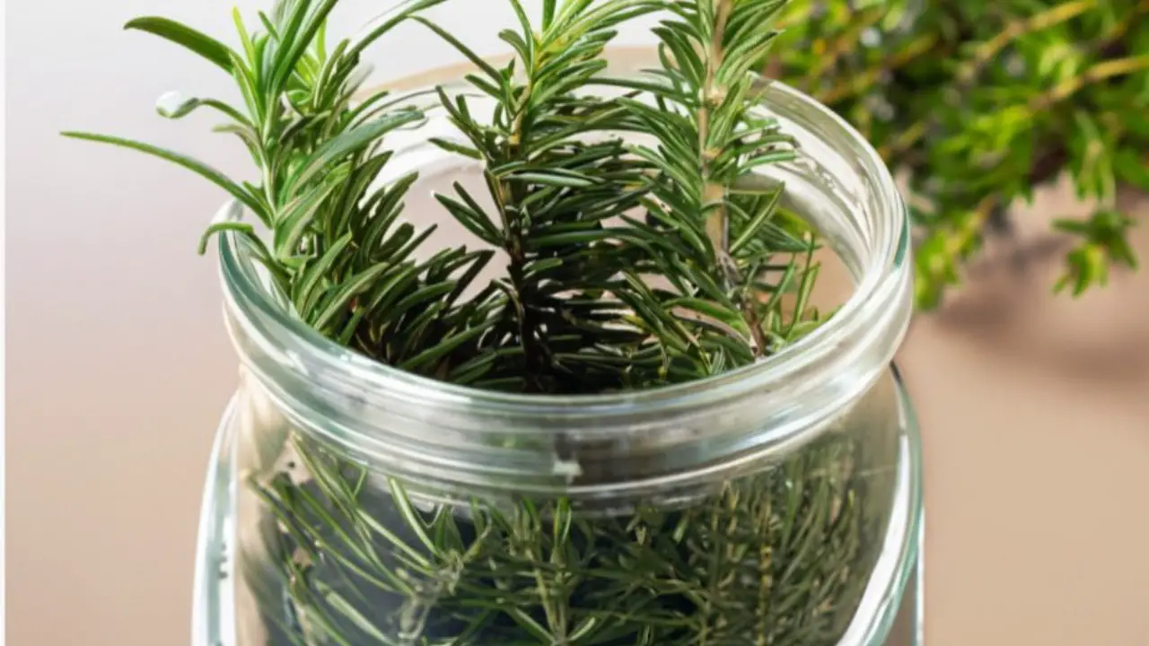 The three sprigs of rosemary in a jar trick: here's why and how to put ...