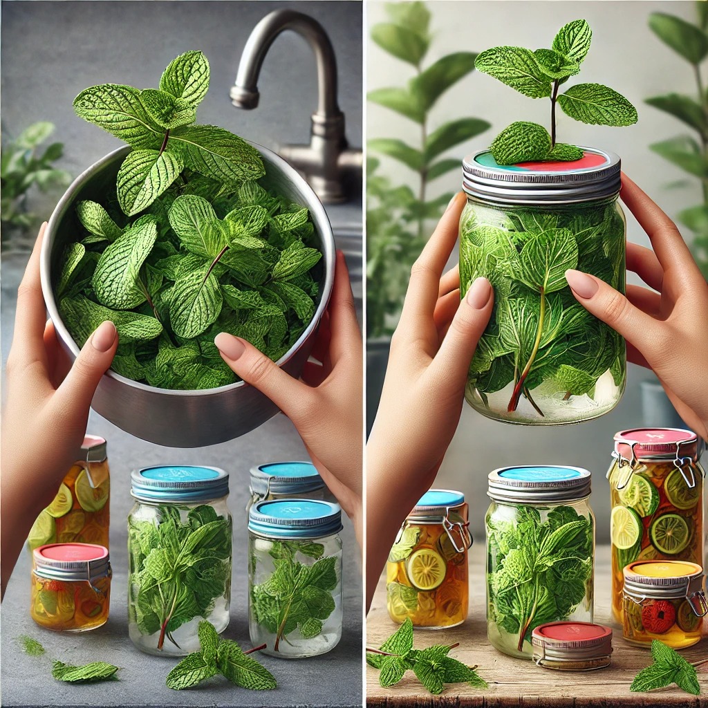 How to Preserve Fresh Mint All Year Round with the Same Smell, Color ...