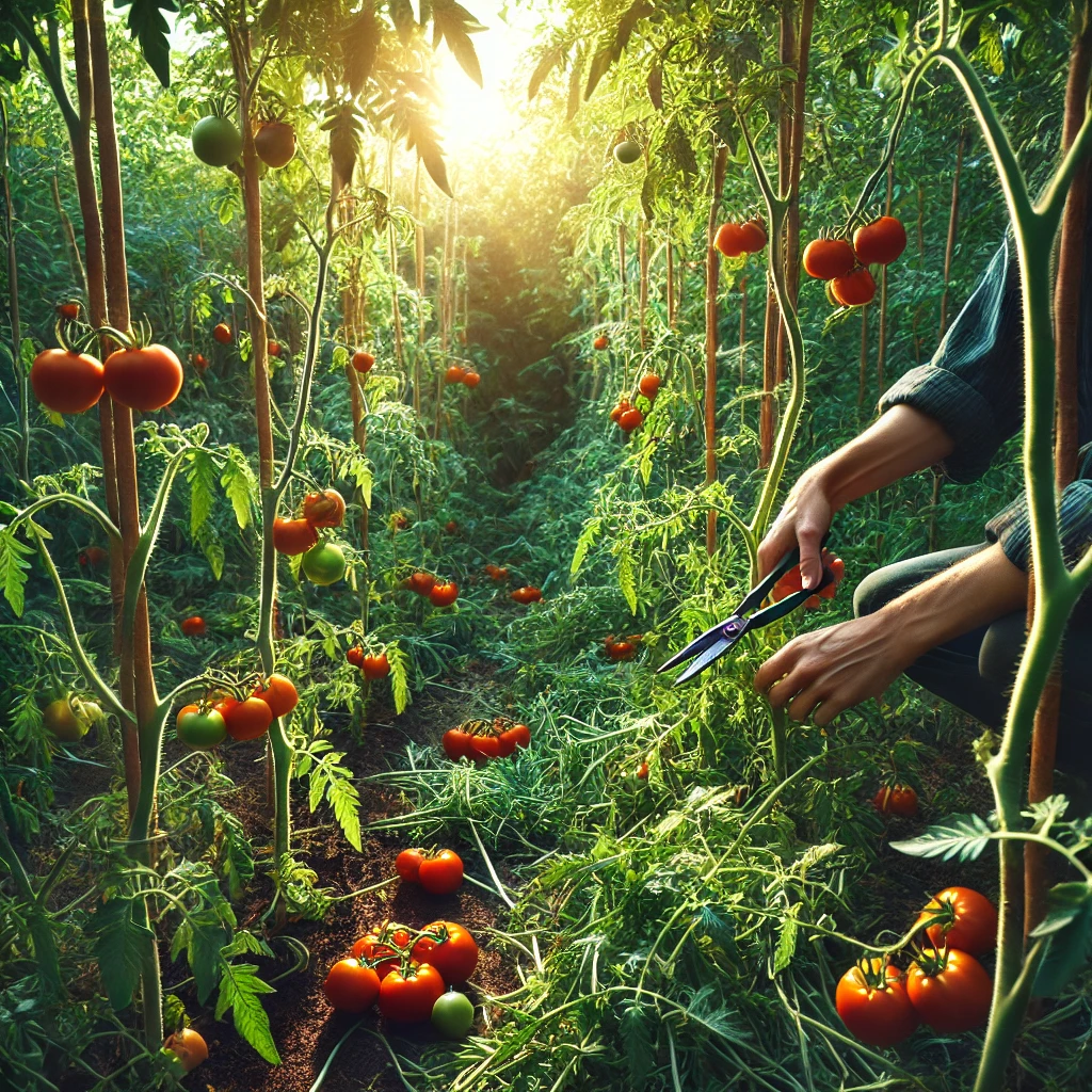 Tomato will DIE if you DON'T do this RIGHT ! Pruning secret - Home ...