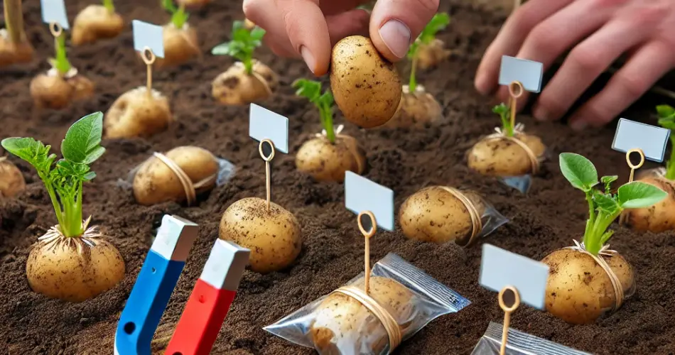 GROW plants with MAGNETS - Plants grow like crazy ! - Home Garden Tips