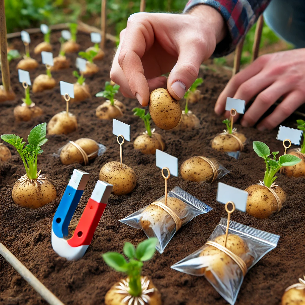 GROW plants with MAGNETS - Plants grow like crazy ! - Home Garden Tips