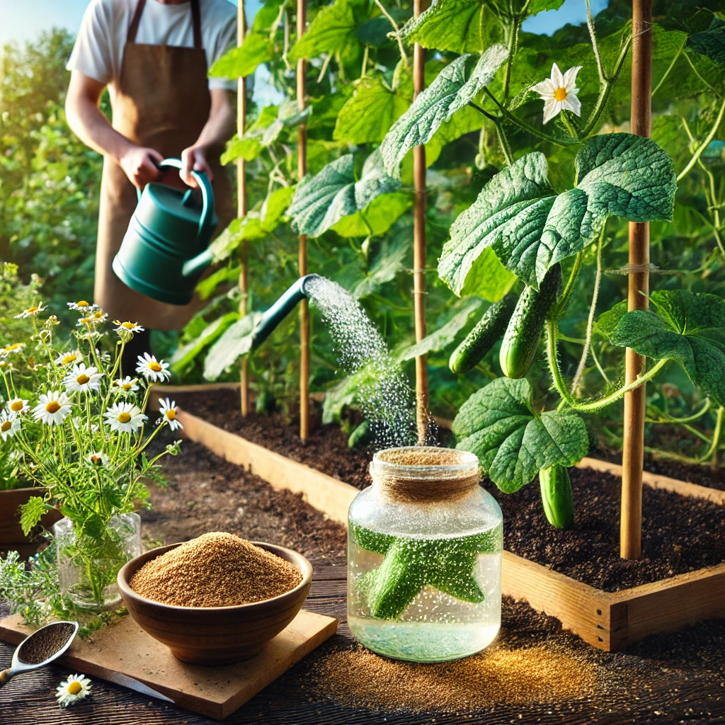 This brings dead cucumbers back to life! - Home Garden Tips