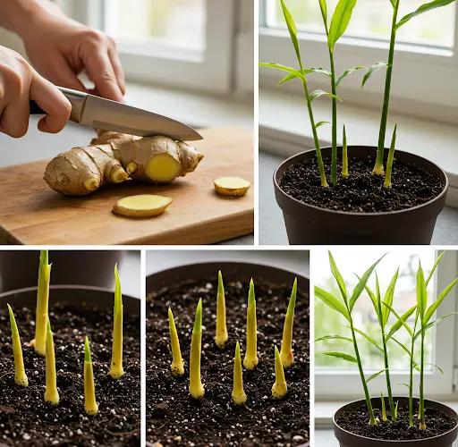 How to grow ginger at home for your family to eat all year round - Home ...