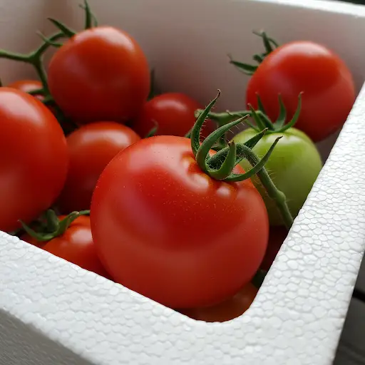 Revealing the Formula for Growing Tomatoes in Foam Boxes with Triple ...