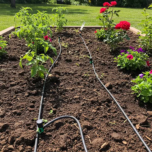 Simple drip irrigation system - anyone can do almost for free - Home ...