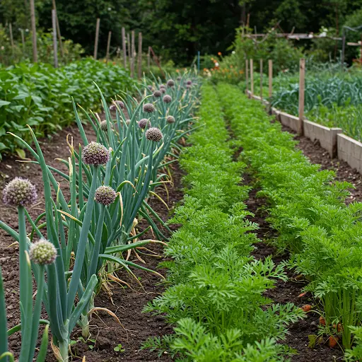 Plant this next to onions – they protect each other from pests and ...