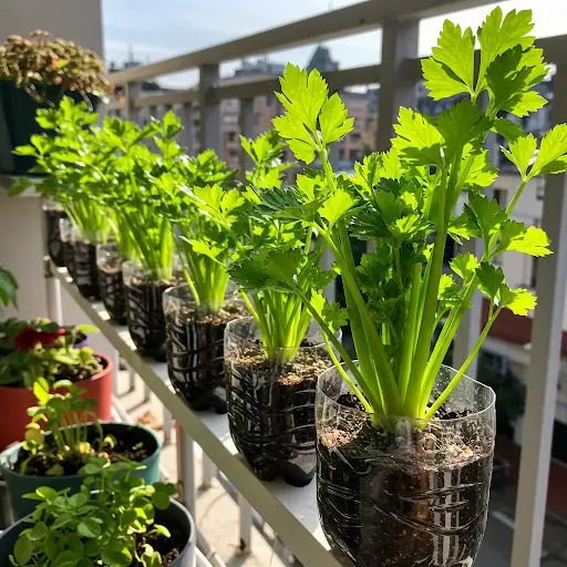 Growing Celery Doesn't Cost Anything, Extremely Simple With Just ...