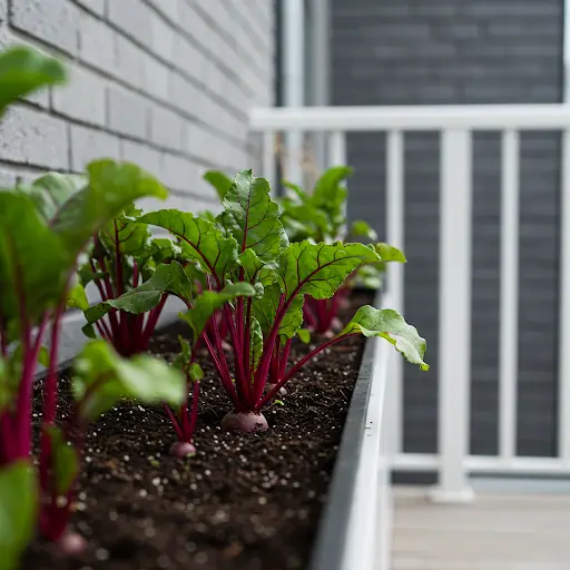 Growing Red Beets on the Terrace for high yield, easy for beginners ...