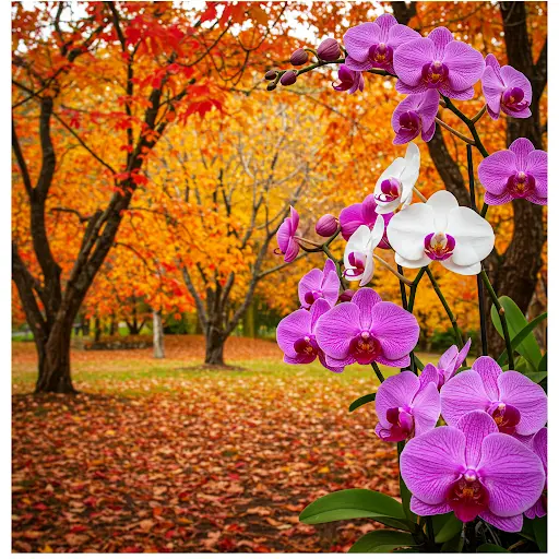 Just give it 1 cup! The flowerless orchid suddenly sprouted and bloomed ...