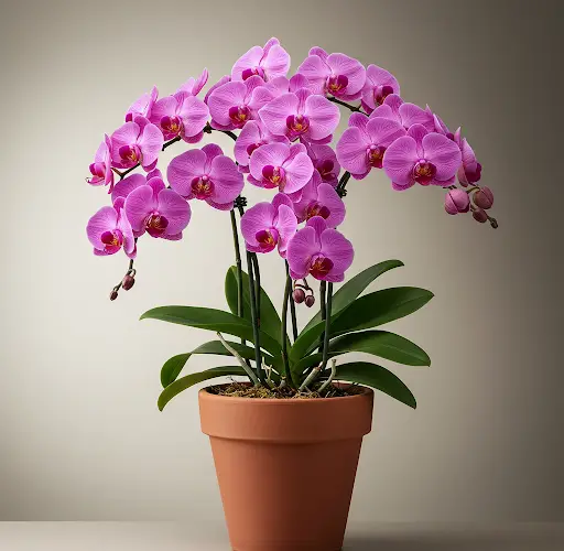 1 Glass Every Week! 1 Night Suddenly Flowerless Orchid Grows Hundreds ...