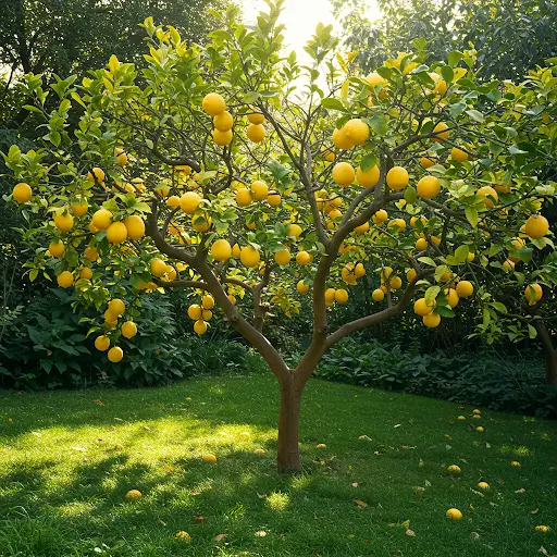 Just 1 Spoon Makes the Lemon Tree Overflow with Fruit (Lemons All Year ...