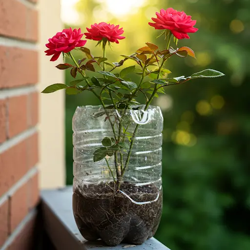 How to save rose plants by homemade compost from kitchen waste | Rose ...