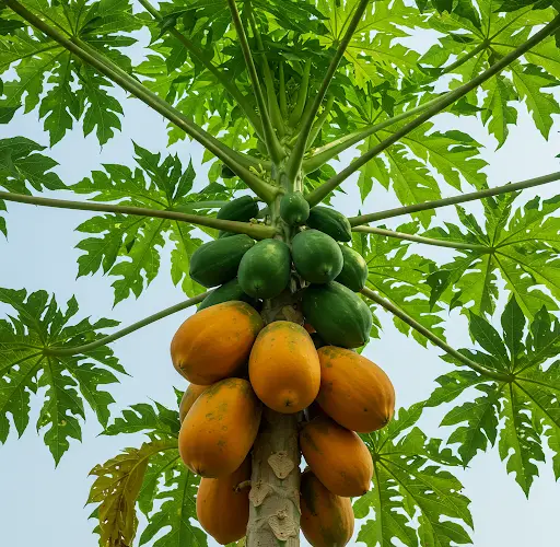 This fertilizer makes your papaya tree explode with fruit! - Home ...