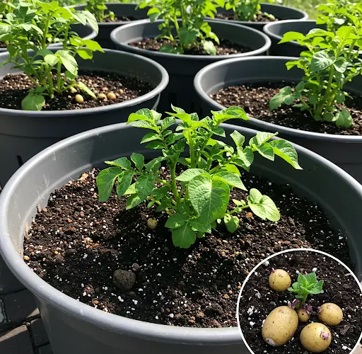 How to Grow Potatoes at Home: Easy Method for a Big Harvest with Many ...