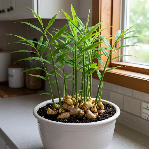 The secret to growing ginger at home with many roots - Home Garden Tips