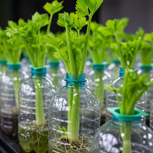 How to Grow Hydroponic Celery in Plastic Bottles – A Simple and Free ...
