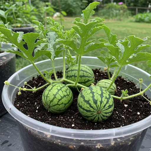 How to Make a Self-Watering Watermelon Garden for High Yields - Home ...