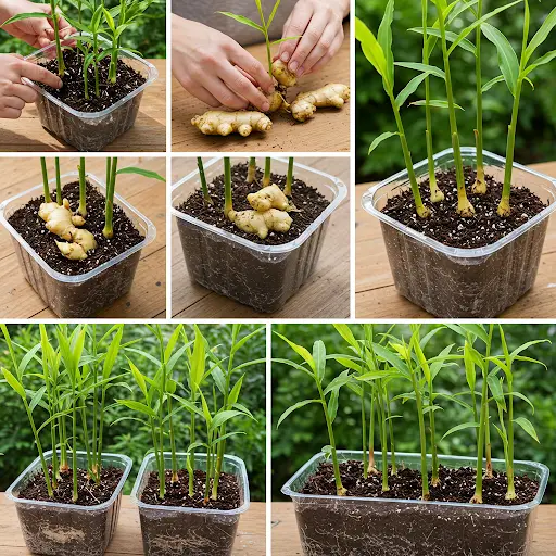Amazing Idea for Growing Ginger: How to Grow Ginger in a Bag for a Fast ...