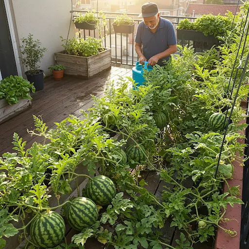 Amazingly Beautiful Pyramid Shaped Watermelon Garden: How to Grow ...