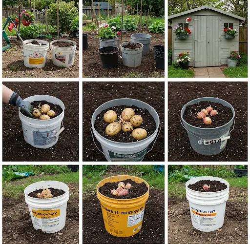 Growing Potatoes At Home Is A Lot Of Tubers And Easy For Beginners ...