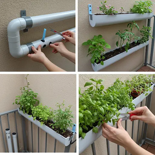 Amazing DIY Vertical Gardens from Plastic Pipes for Small Garden and ...
