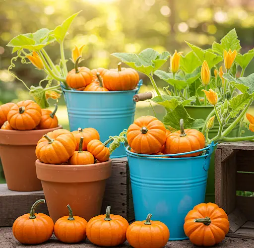 How to Grow Jack Be Little Pumpkins in Containers from Seed – Easy ...