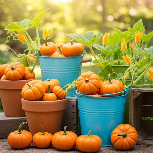 How to Grow Jack Be Little Pumpkins in Containers from Seed – Easy ...