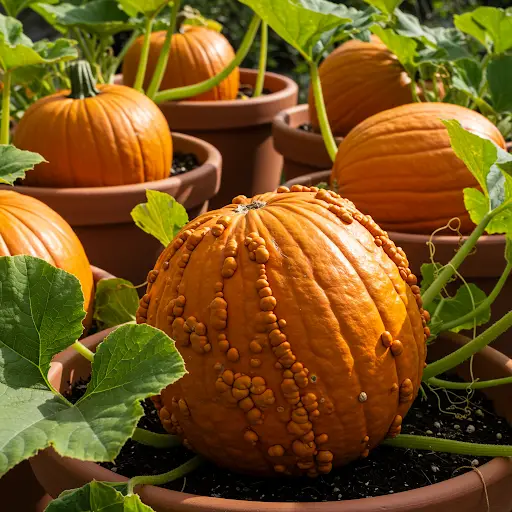 How to Grow Pumpkins from Seed in Containers – Wee Be Little Pumpkin ...
