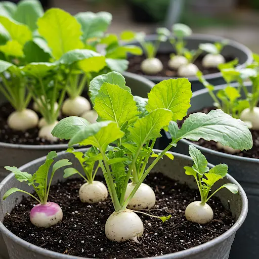 How to Grow Turnips from Seed in Containers: Planters and Grow Bags ...