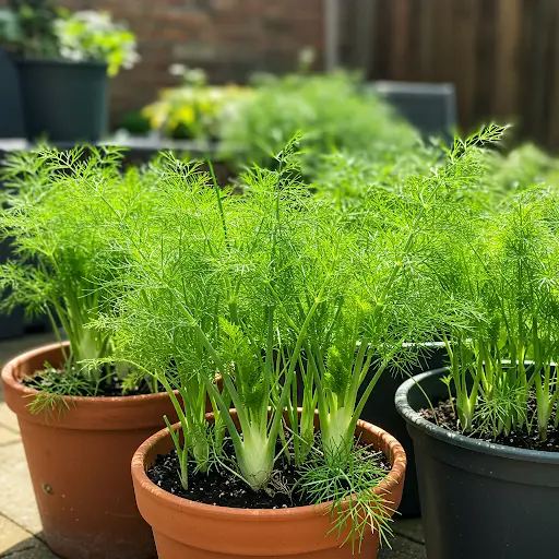 How to Grow Fennel from Seed in Containers | Bulbing Fennel or Florence ...