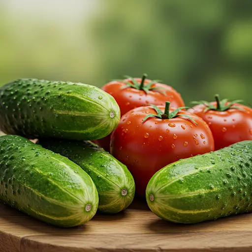 I was shocked! After this feeding, even dead Cucumber and tomatoes give ...