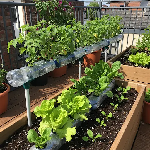 How to Make Capillary Irrigation with Plastic Bottles to Grow ...