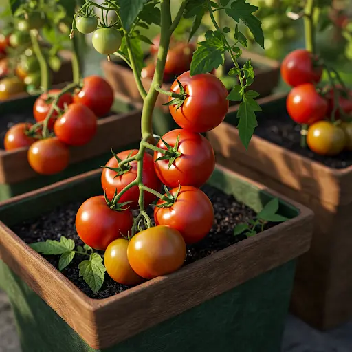 How to Grow Tomatoes from Seed in Containers (Patio Tomato) | Easy ...