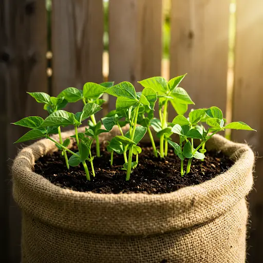 How to Grow Green Beans at Home Using a Sack - Home Garden Tips