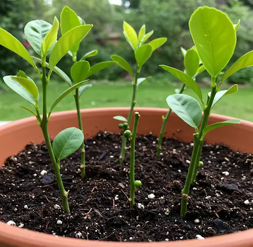 Propagation of lemon trees by the water cuttings method - Home Garden Tips