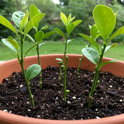 Propagation of lemon trees by the water cuttings method - Home Garden Tips