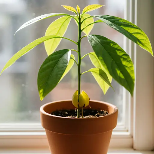 Hard to believe! Planting avocado from a shoot takes root quickly only ...
