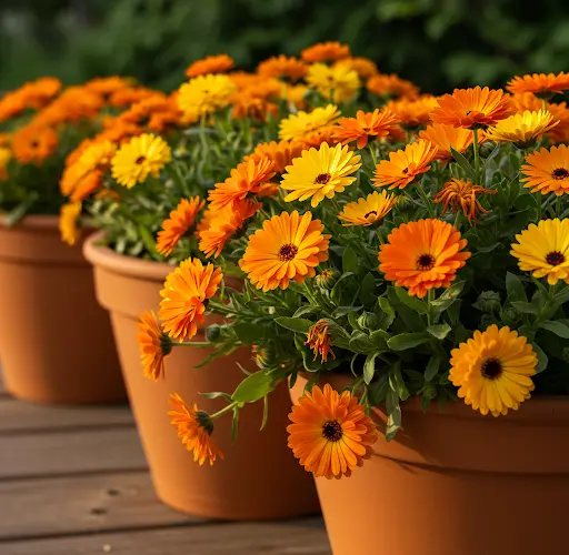 How to Grow Calendula (Pot Marigold) from Seed in Pots or Containers ...