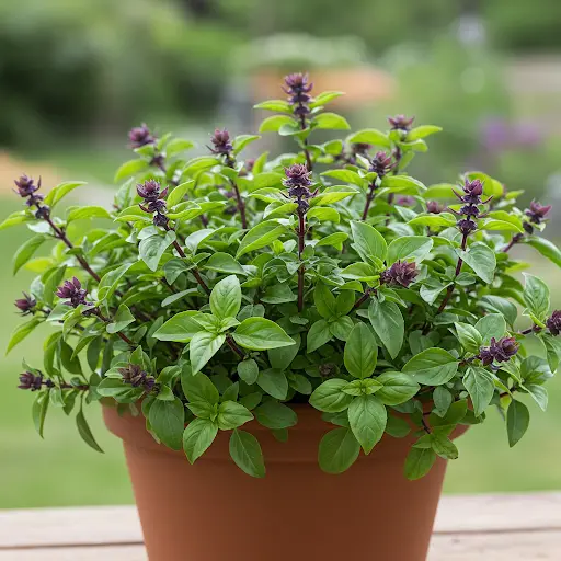 How to Grow Persian Basil or Reyhan from Seed in Pots | Easy Planting ...