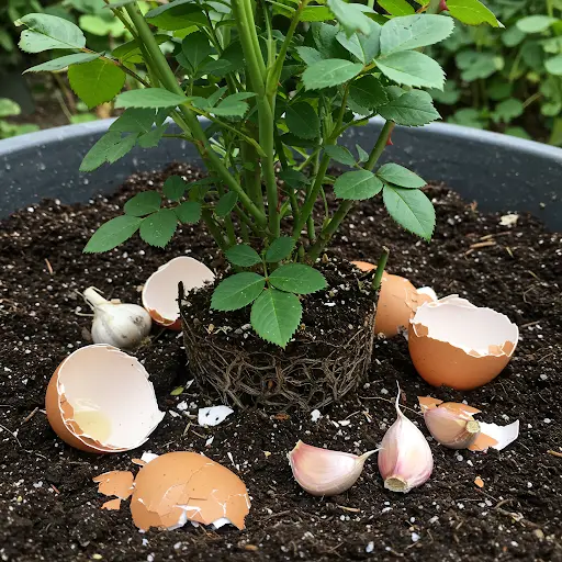 How to Propagate Roses at Home Using Eggs and Garlic: A Natural and ...