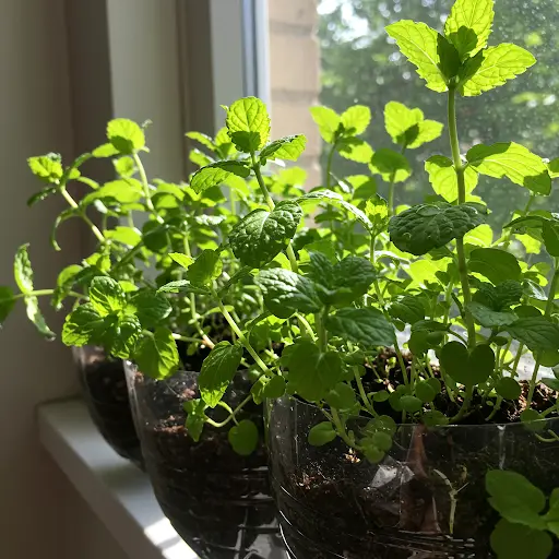 How to Grow Hydroponic Mint in Plastic Bottles – A Free, Easy Way to ...