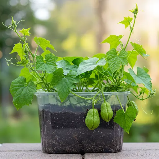 Surprising Method for Growing Chayote: No Fertilizer Needed, Yet ...